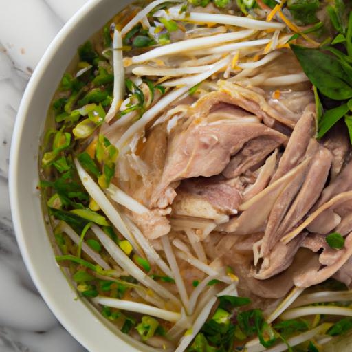 Cách nấu bún giò heo ngon - Hướng dẫn từng bước